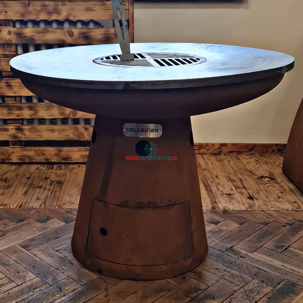 Corten-Steel Small-Chef Gril Dellinger Smoke&Fire | streleckyraj.cz