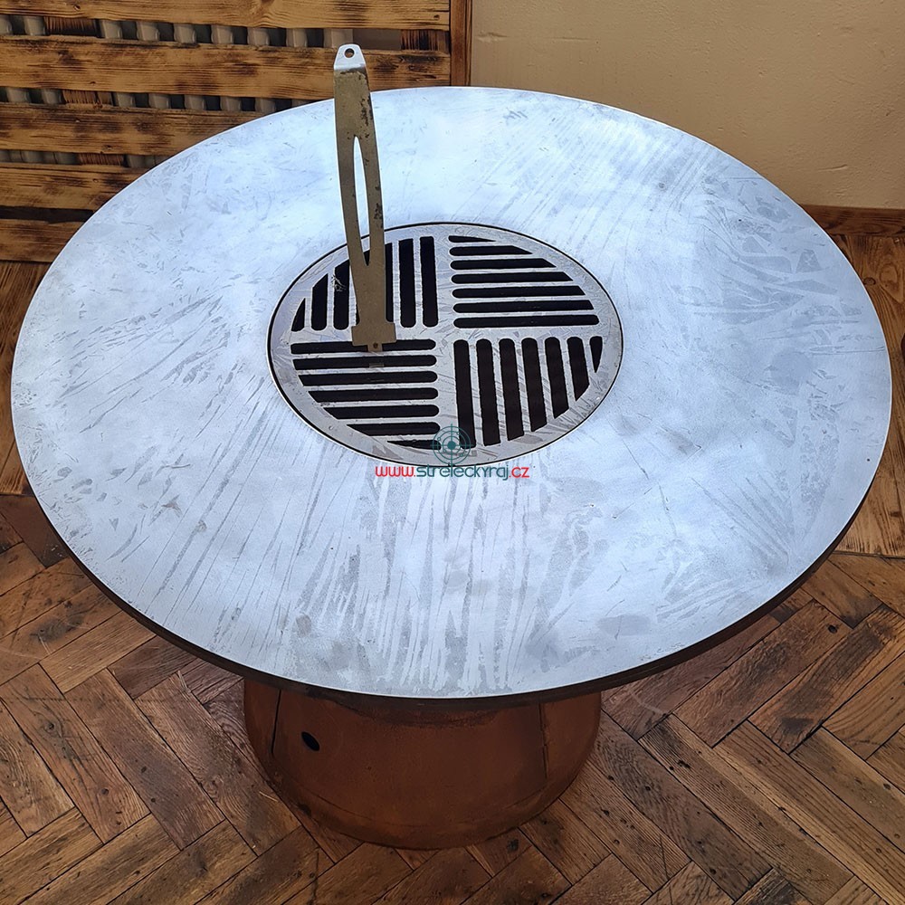 Corten-Steel Small-Chef Gril Dellinger Smoke&Fire | streleckyraj.cz