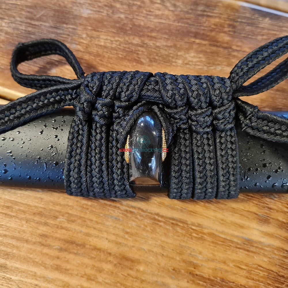 SAKUMA Japanese Sword z oceli AISI 1095 s reálným hamonem Choji ...