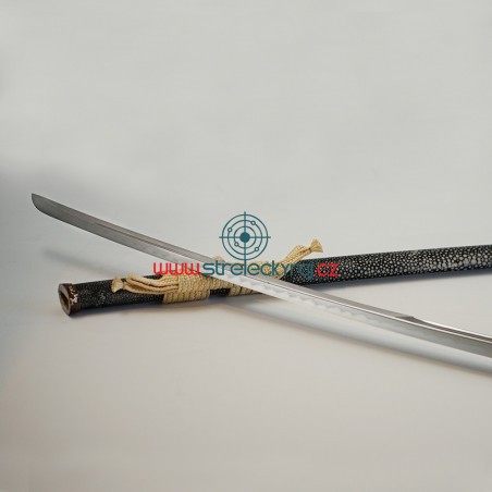 Japanese Uchigatana- Aikuchi, Folded Steel, Real Gunome Hamon ...