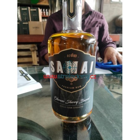 SAMAI Oloroso Sherry Single Barrel Rum - prémiový rum z Kambodži 62,9% ...