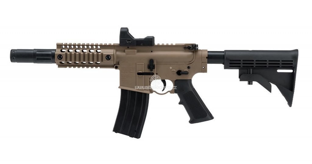 Vzduchový samopal Crosman Bushmaster MPW Full Auto ráže 4,5 mm BB ...