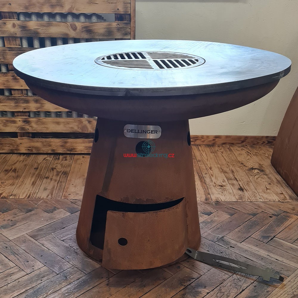 Corten-Steel Small-Chef Gril Dellinger Smoke&Fire | streleckyraj.cz