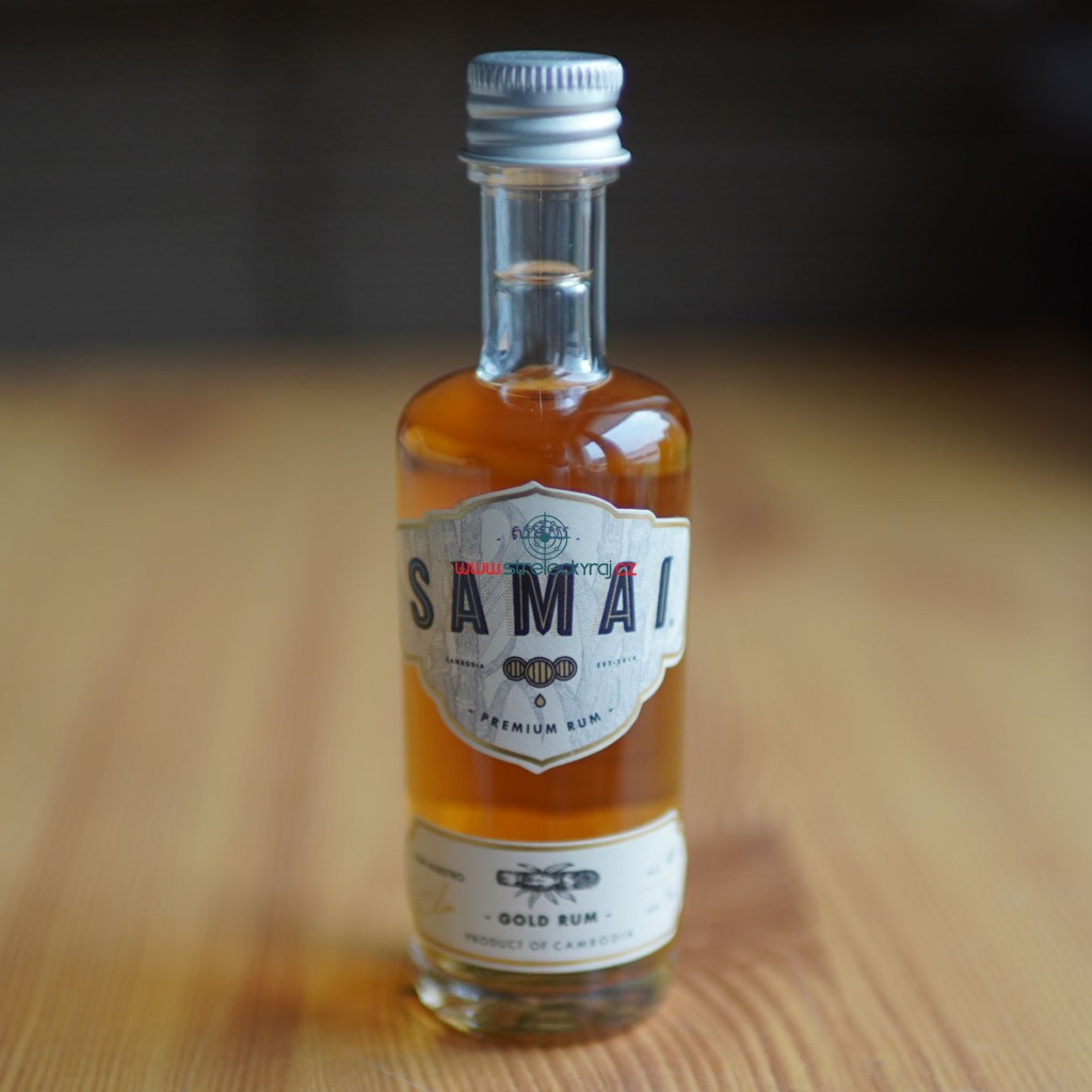 SAMAI Gold Rum 20ml | streleckyraj.cz