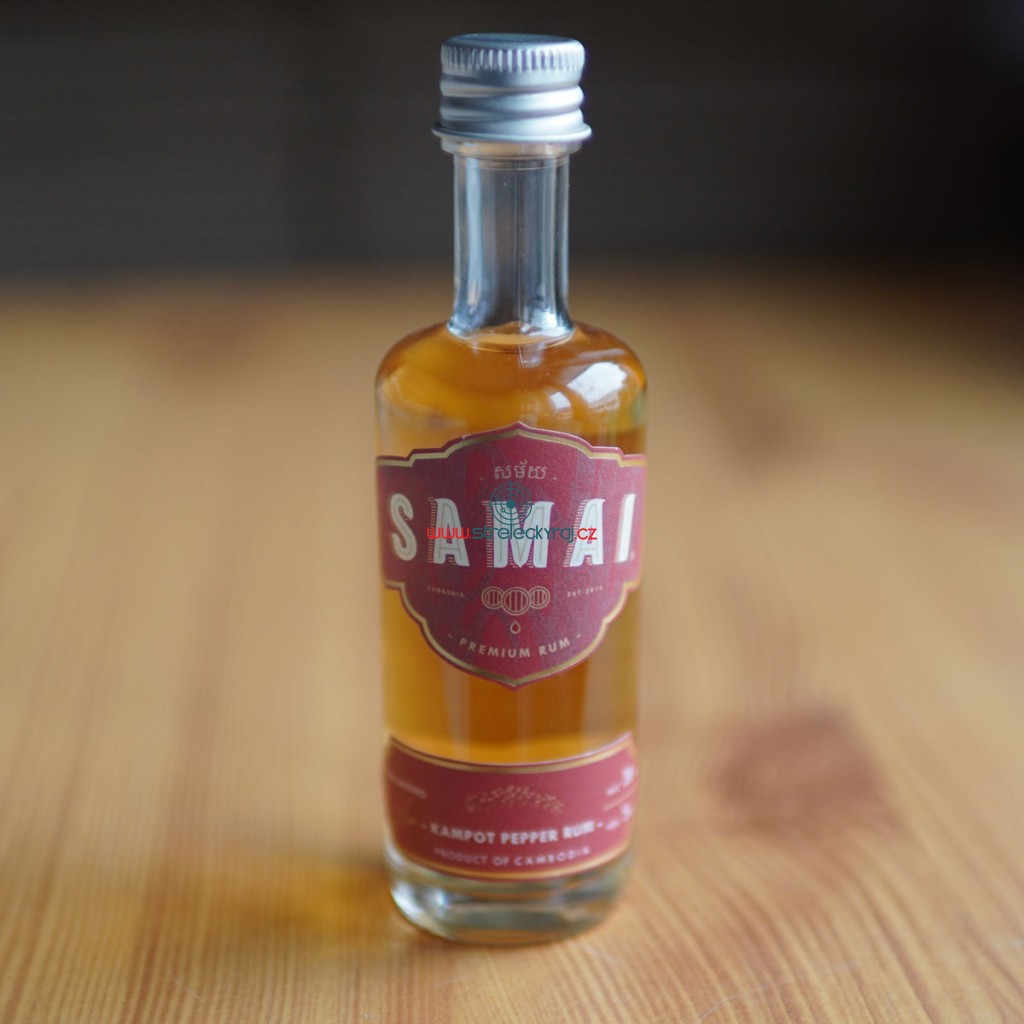 SAMAI Kampot Pepper Rum 20ml | streleckyraj.cz