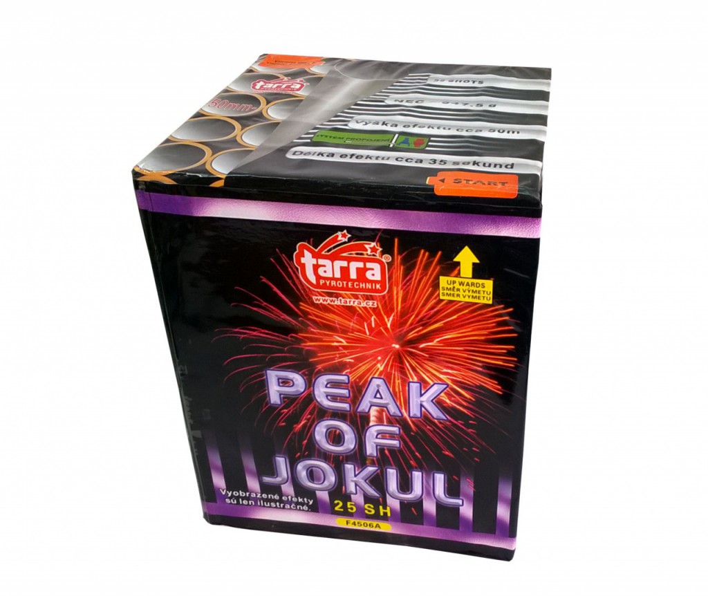 Pyrotechnika Kompakt 25ran / 50mm Peak Of Jokul | streleckyraj.cz
