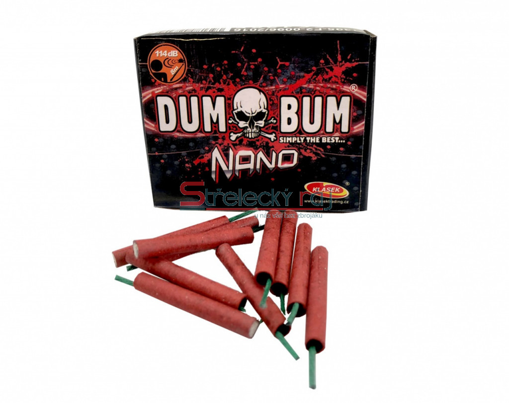 Pyrotechnika Petardy DUMBUM NANO 40ks | streleckyraj.cz Pyrotechnika Petardy DUMBUM NANO 40ks | streleckyraj.cz