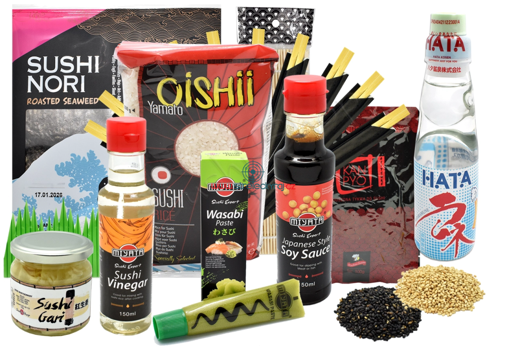 Zestaw do robienia sushi - Red Samurai + Ramune | streleckyraj.cz