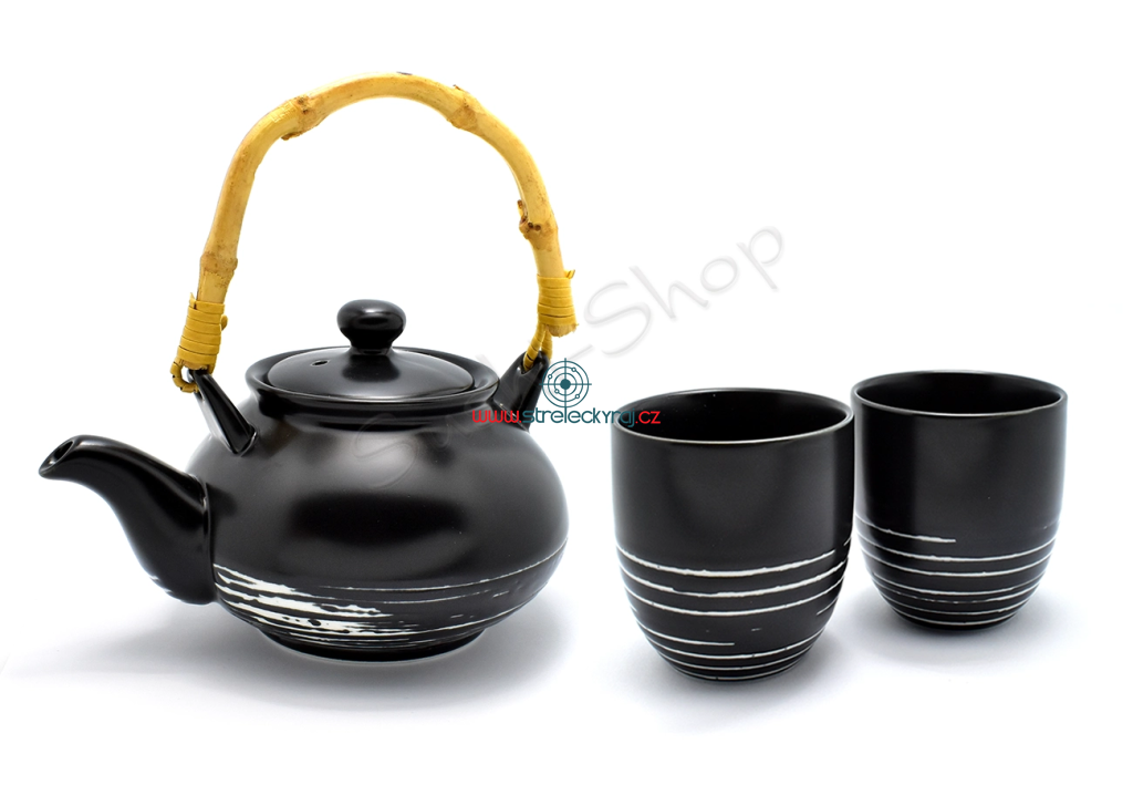 Komplet do herbaty - Black Maru 500 ml | streleckyraj.cz