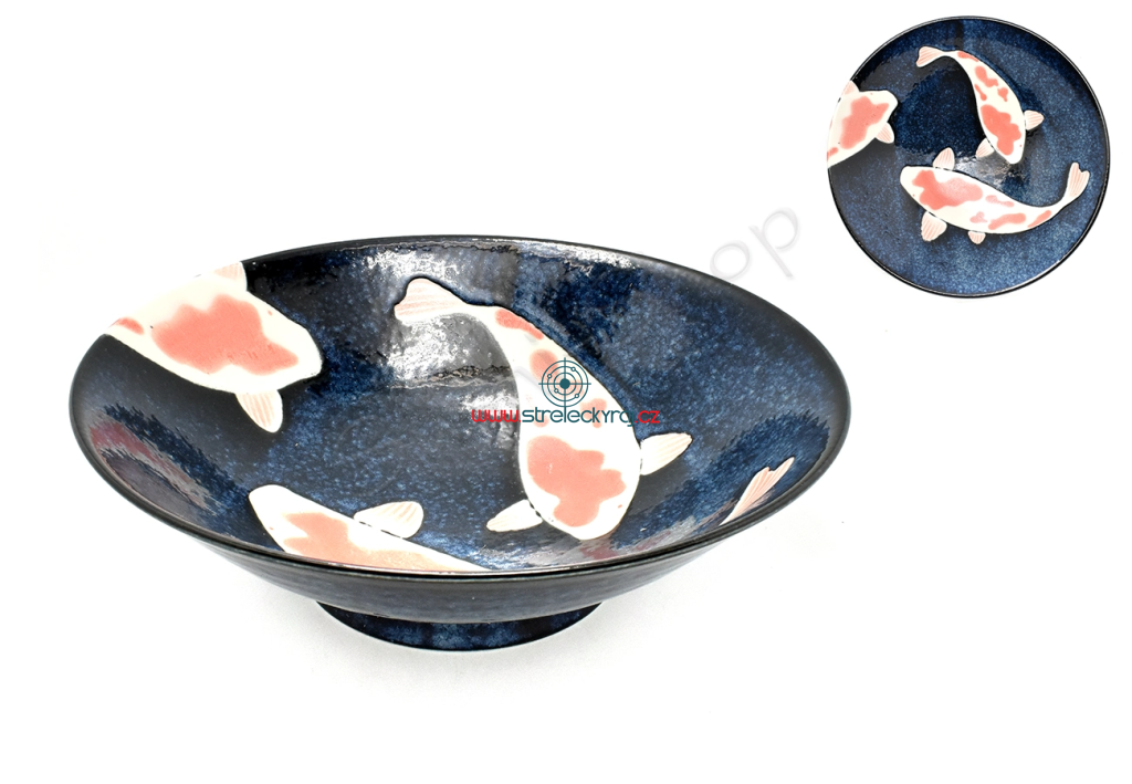 Miska na Ramen - Koi 24.5 cm 1200 ml | streleckyraj.cz
