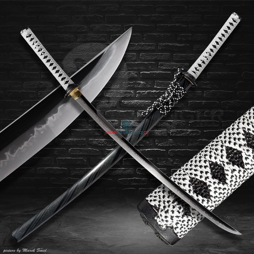 Watter Dragon Japanese Katana - T-10 Steel, Yokote - Choji Midare Hamon ...