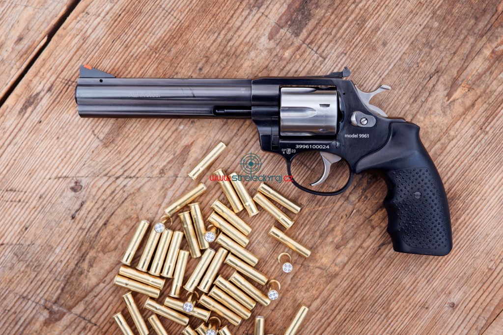 Flobertka ALFA Steel 9961 černá-guma 9 mm Flobert C-I | streleckyraj.cz