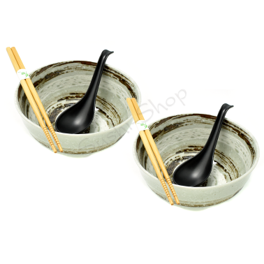 Komplet misek - Ramen Chairo no uzu 17 800ml | streleckyraj.cz